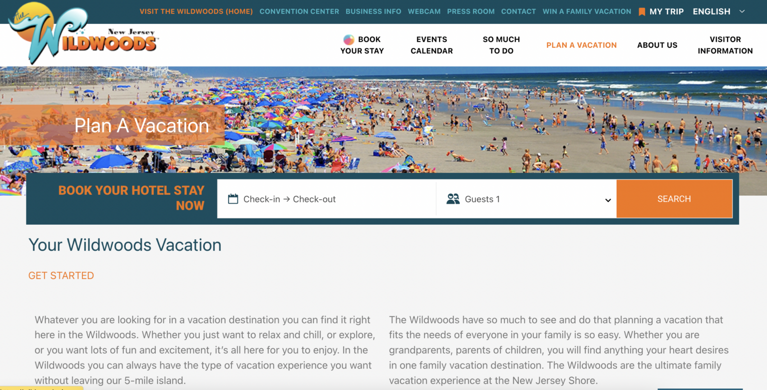 The Greater Wildwoods Tourism Improvement and Development Authority Launches New Online ...