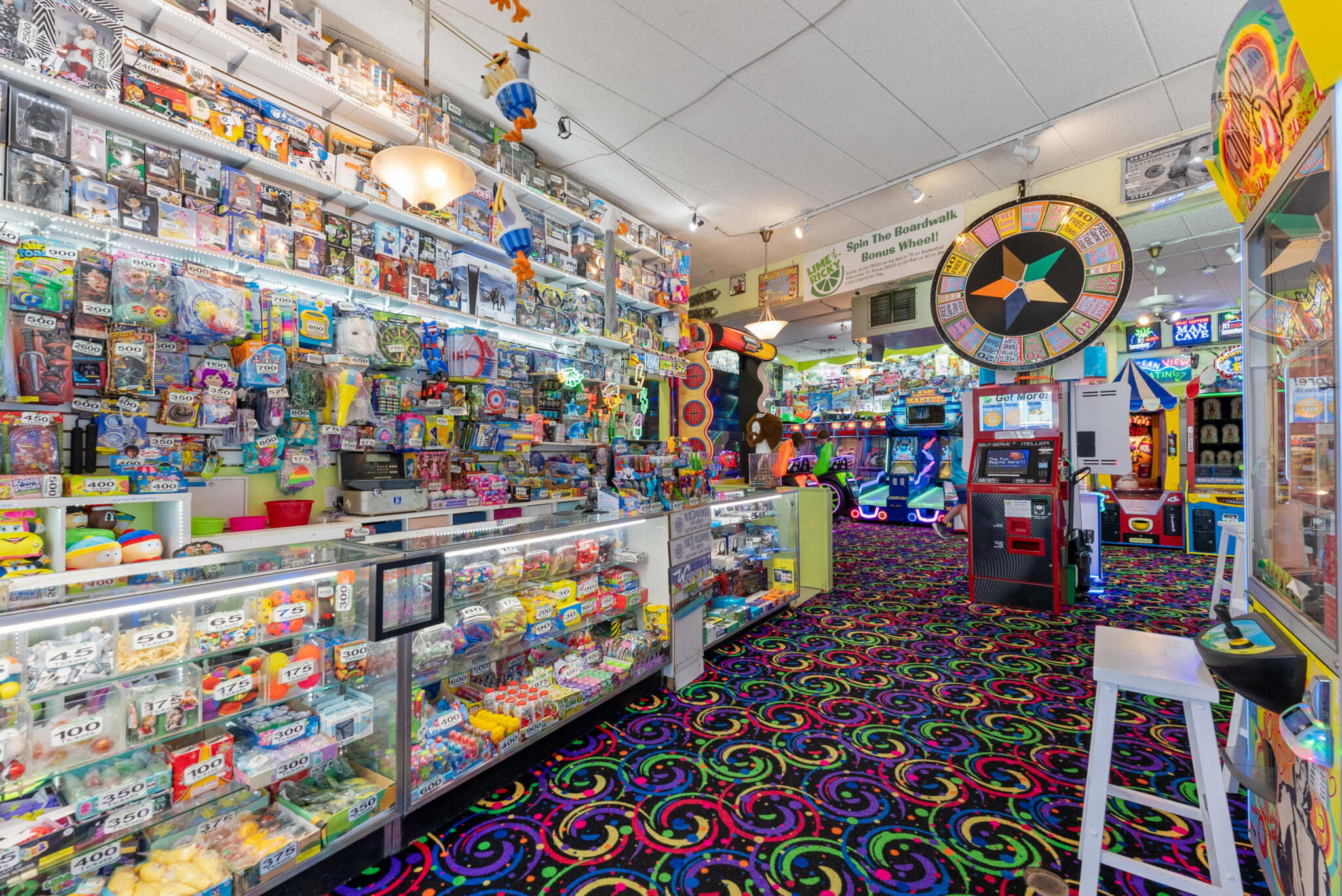 Arcades in The Wildwoods | Retro Games on the Boardwalk