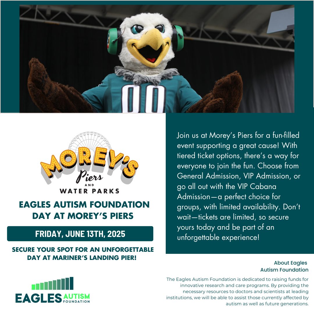 Eagles Autism Foundation At Morey s Piers Canceled The Wildwoods NJ